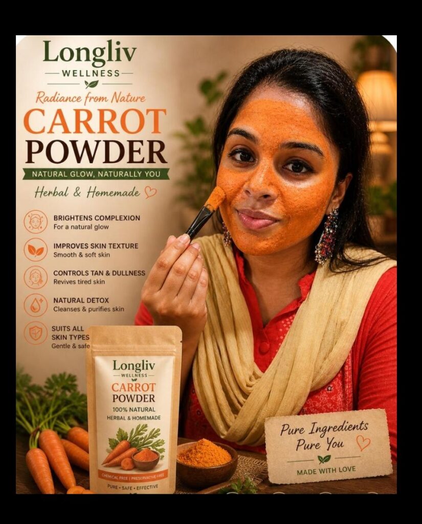Carrot Powder,50 g